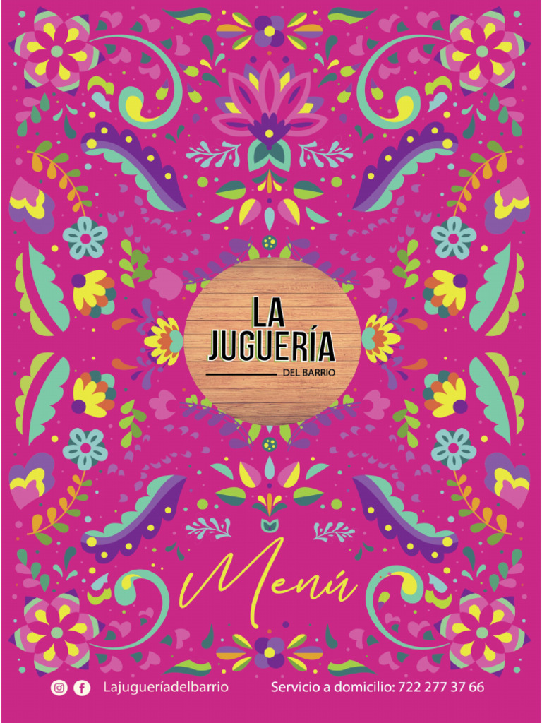 Menu Jugueria 2024 | PDF