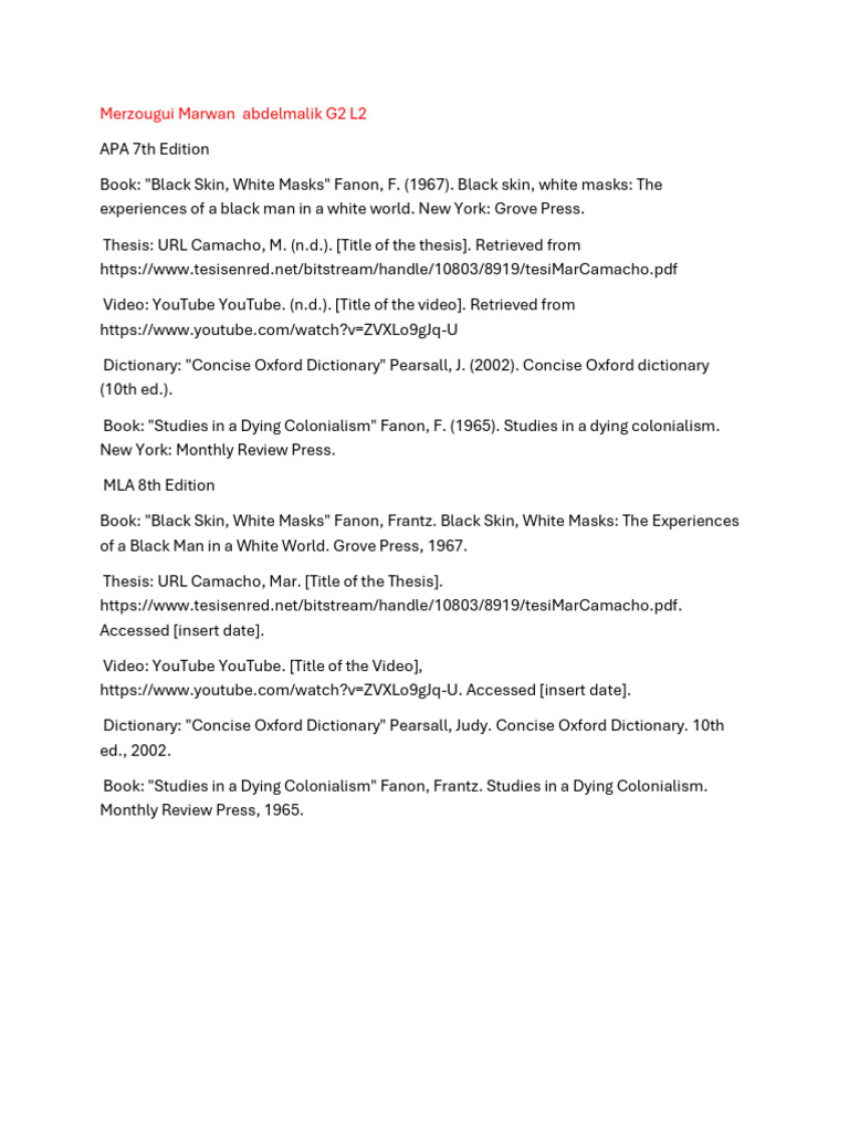 Merzougui marwan G2 | PDF