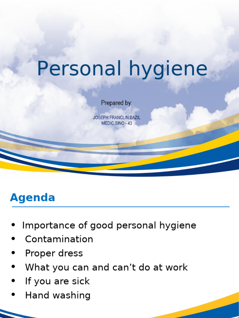 Essential Personal Hygiene Guidelines | PDF