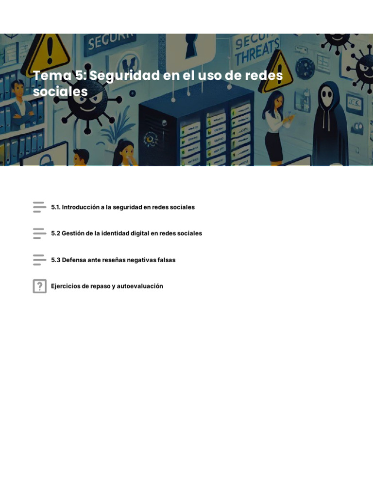 Seguridad en Redes Sociales: Guía Práctica | PDF | Servicio de redes ...