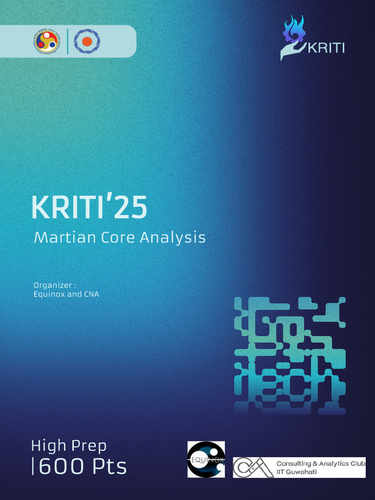 Martian Core Analysis | PDF