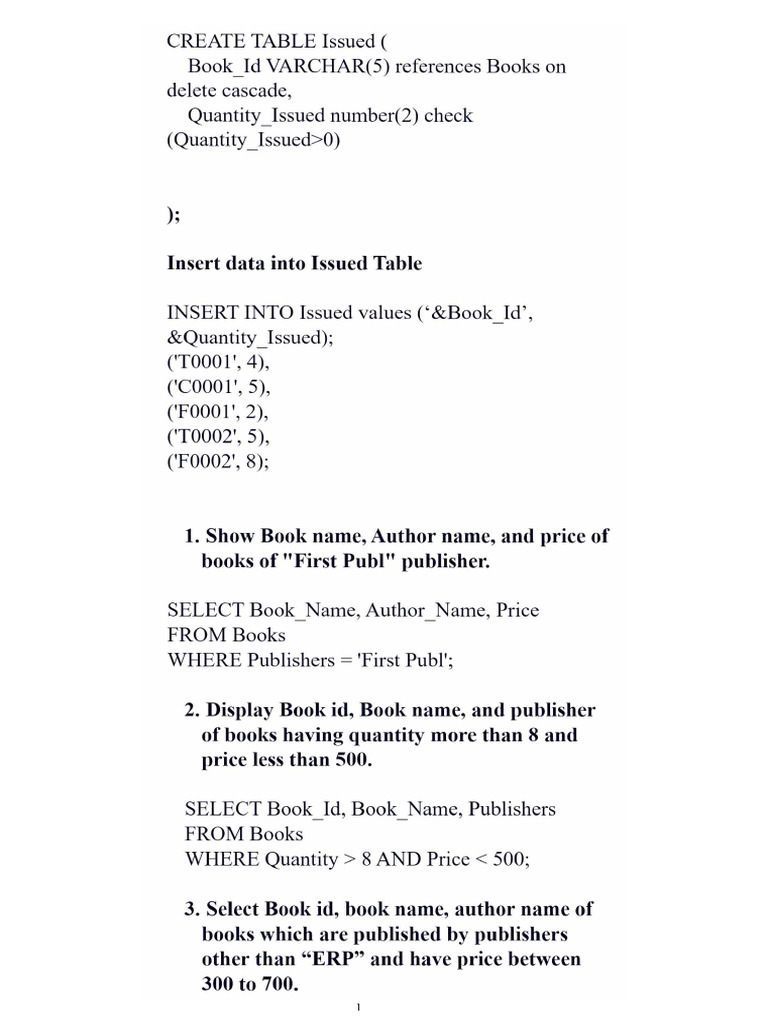 DBMS Case Study 3 | PDF