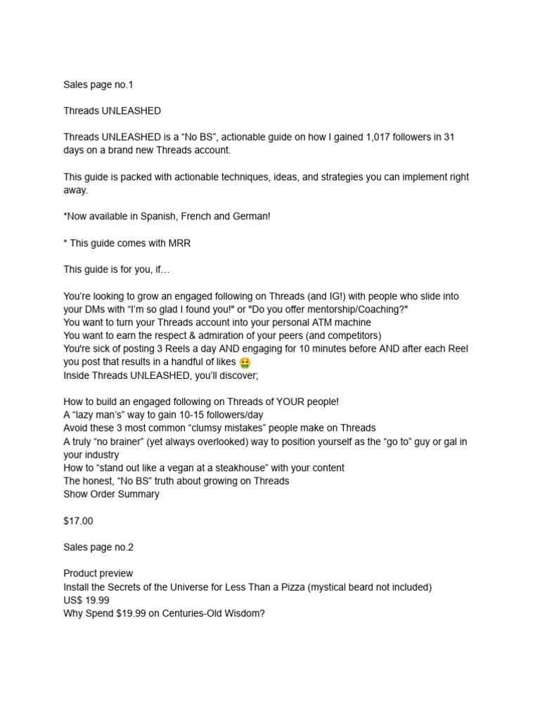 Rumi + Threads | PDF