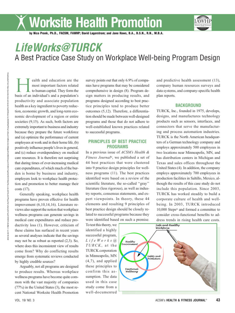 LifeWorks TURCK A Best Practice Case Study On.12 | PDF | Leadership ...