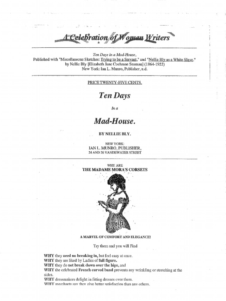 Bly - Ten Days in A Madhouse PDF | PDF