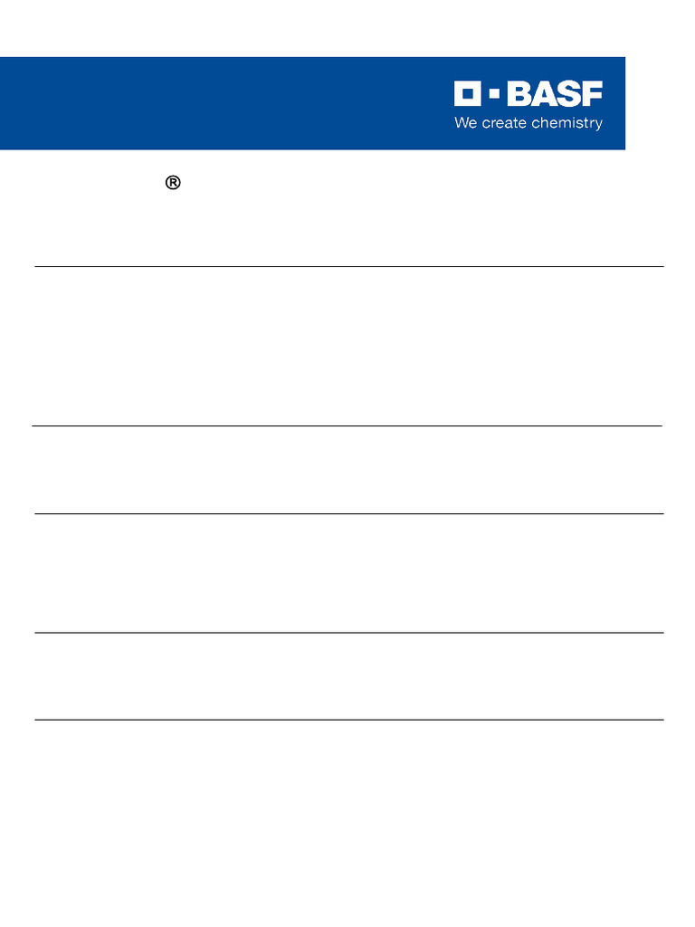 Acronal PLUS 4415 March 2018 R1 EDA | PDF | Materials | Industrial ...