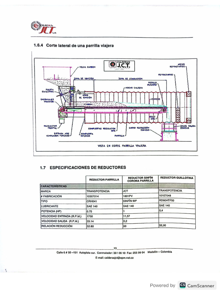 Manual Caldera JCT - 12 | PDF