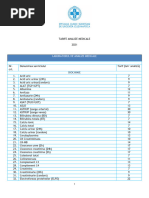 Prețuri Analize Medlife Detaliate | PDF | Microbiology | Biomolecules