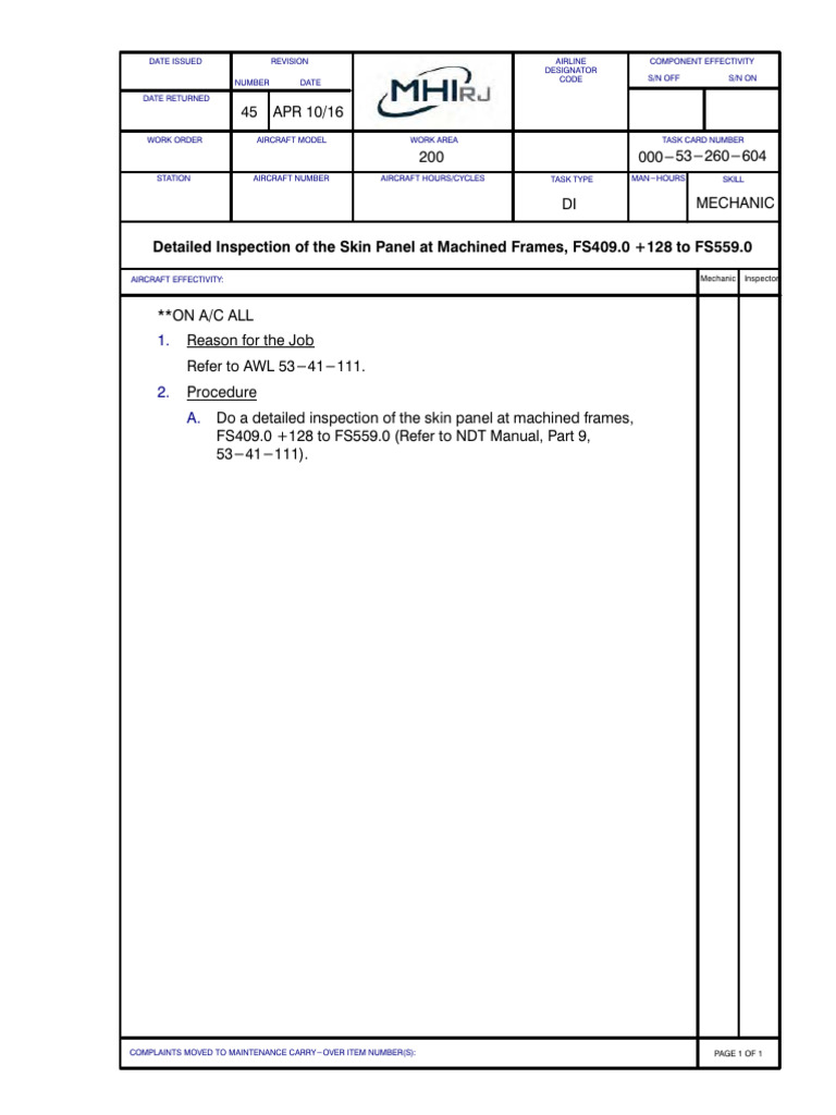 CRJ200.53 260 604 | PDF