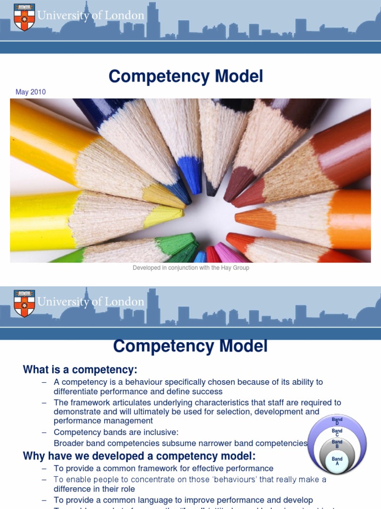 Competency Model | PDF | Competence (Human Resources) | Leadership