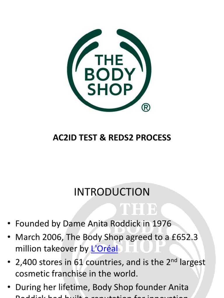 The Body Shop | PDF