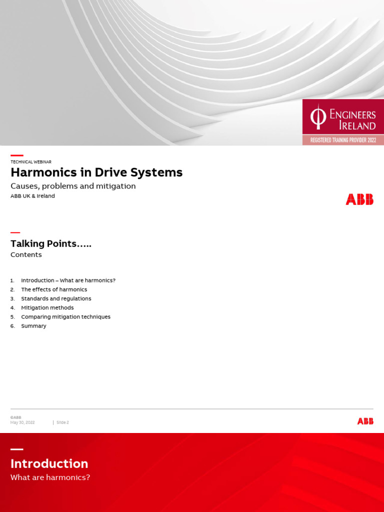 Engineers Ireland - Harmonics | PDF | Electrical Engineering | Electricity