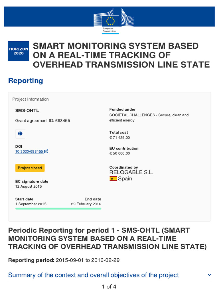 CORDIS_project_698455_en | PDF | Electric Power Transmission ...