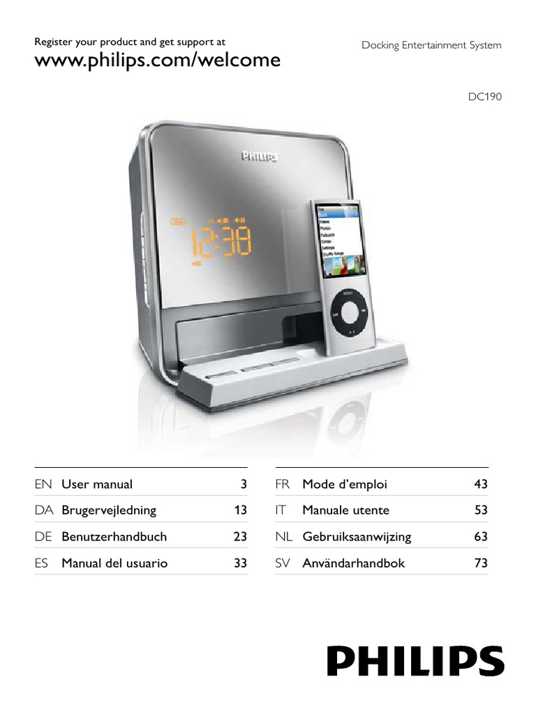 Philips DC190 - 12 Manual | PDF | Yo pod | Residuos