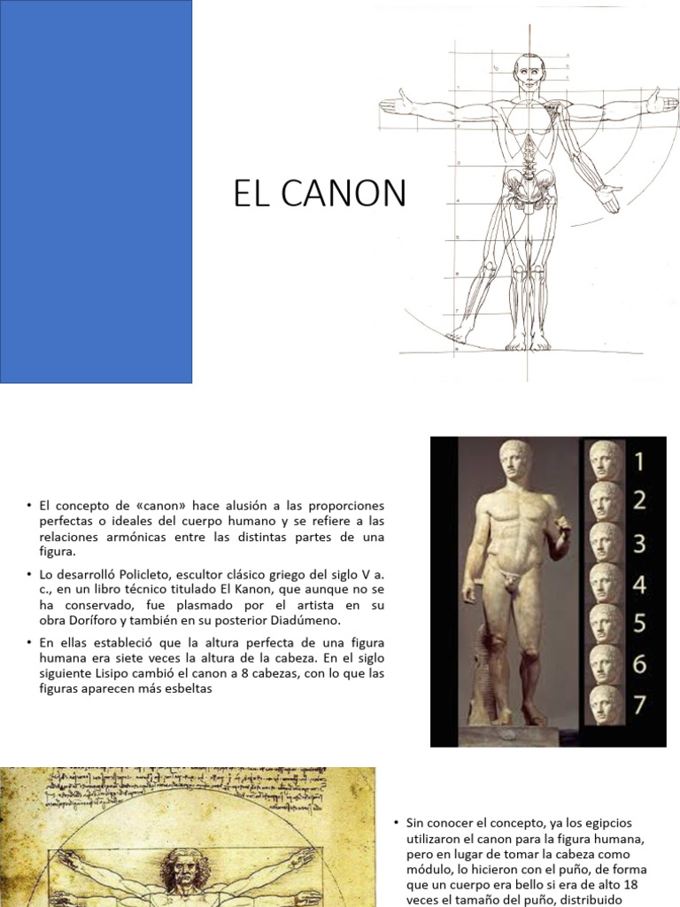 Canon y Rostros | PDF | Cara