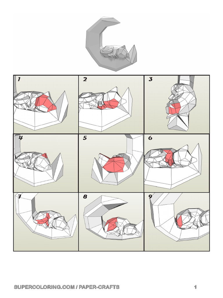 Paper Crafts Guide by Supercoloring | PDF