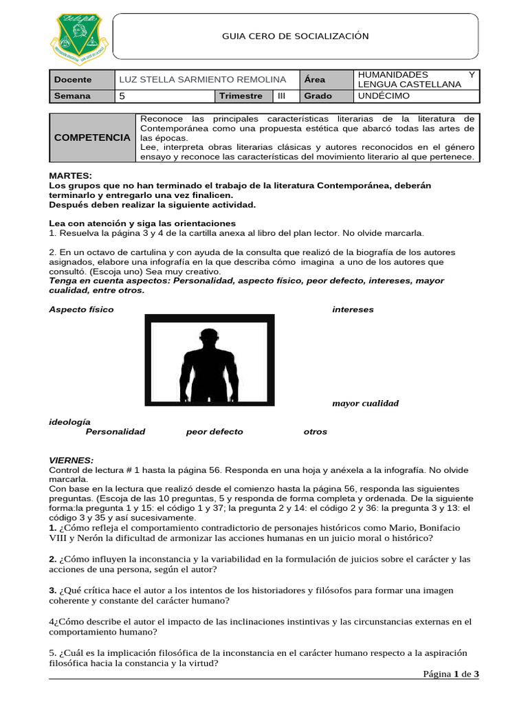 Guía 11 | PDF