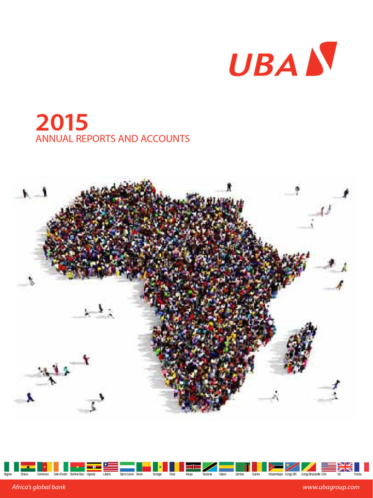 UBA 2015 Annual Report & Accounts | PDF | Business | Financial Services