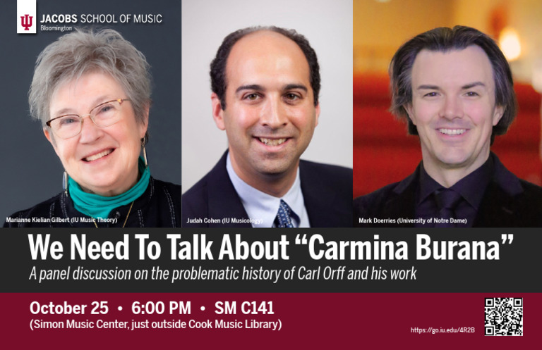 Carmina Panel Discussion Poster Digital | PDF