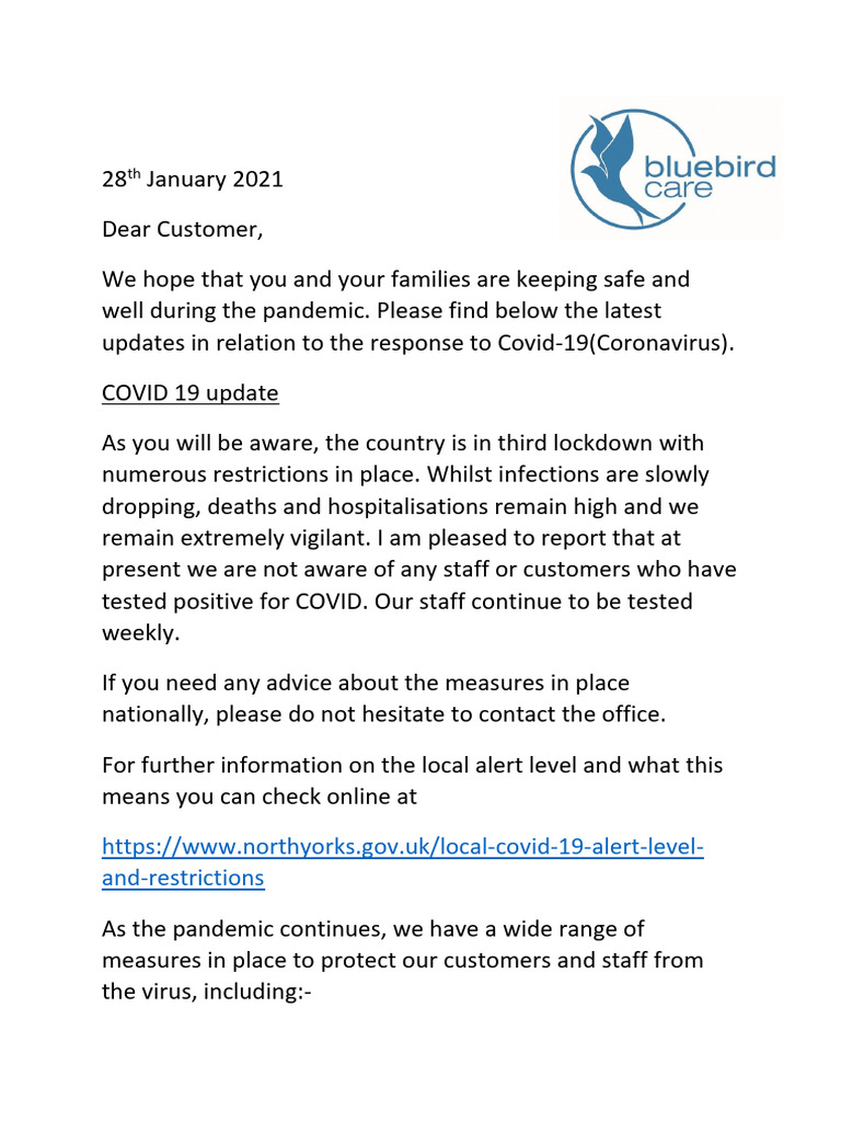 Customer-Newsletter-January-2021-2 | PDF | Hand Washing | Personal ...