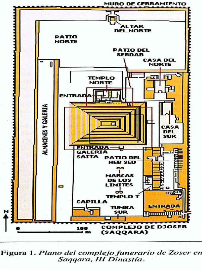 Puerta Entrada Complejo Funerario ZOSER | PDF