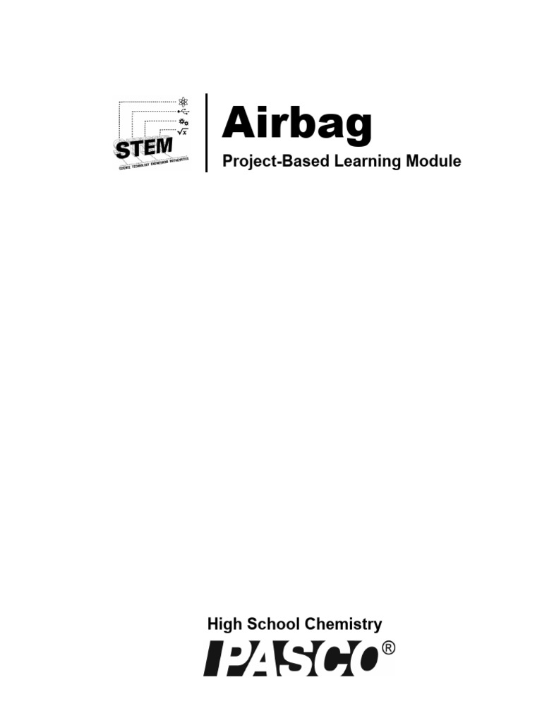 PS 2983 STEM Module Air Bag | PDF | Stoichiometry | Mole (Unit)