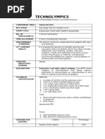 NFOT 2025 Technolympics Guidelines | PDF | Cakes | Baking