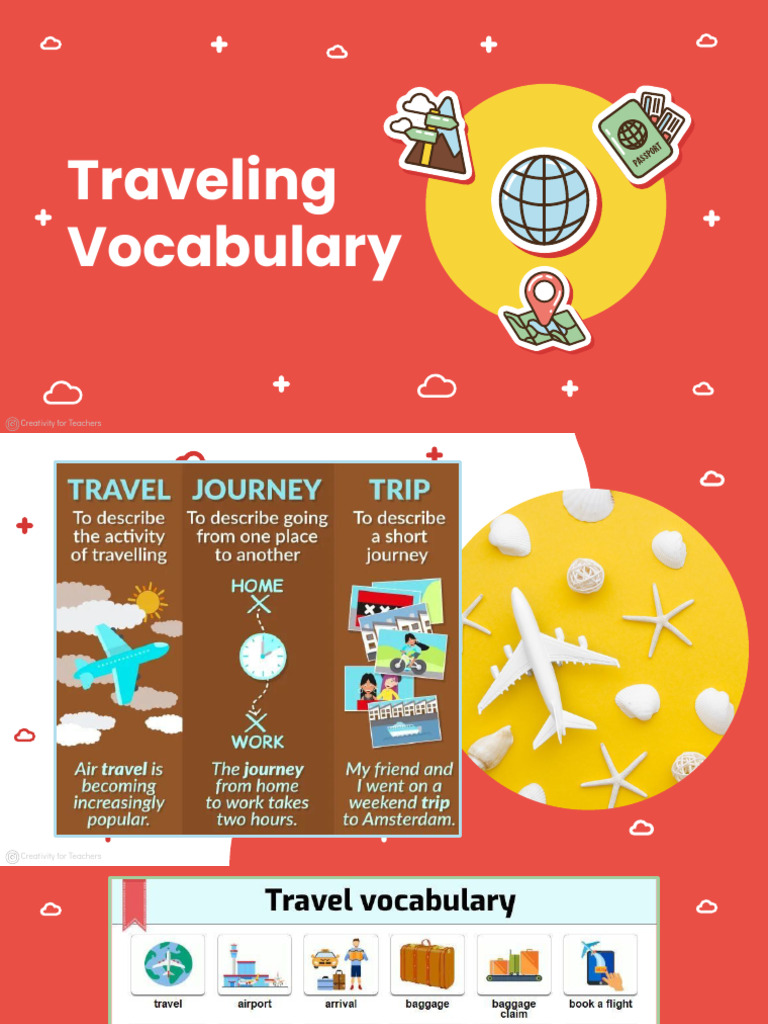 Traveling Vocabulary | PDF | Linguistic Morphology | Grammar