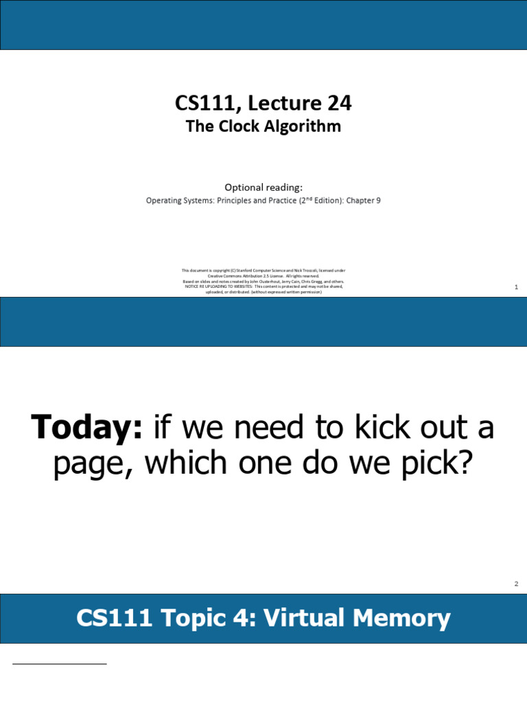 Lecture24 | PDF | Computing | Computer Architecture