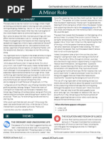 A Minor Role Poem | PDF