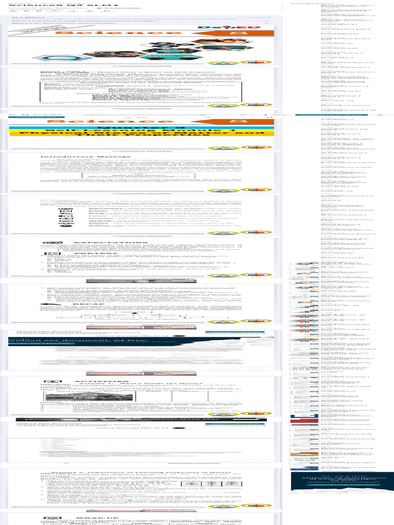 Science8 Q3 SLM1 PDF Mixture Matter | PDF