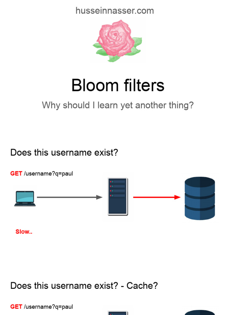 Understanding Bloom Filters for Usernames | PDF