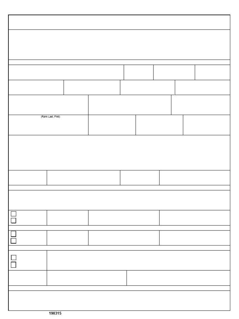 AFRS 1327 RAP Application | PDF