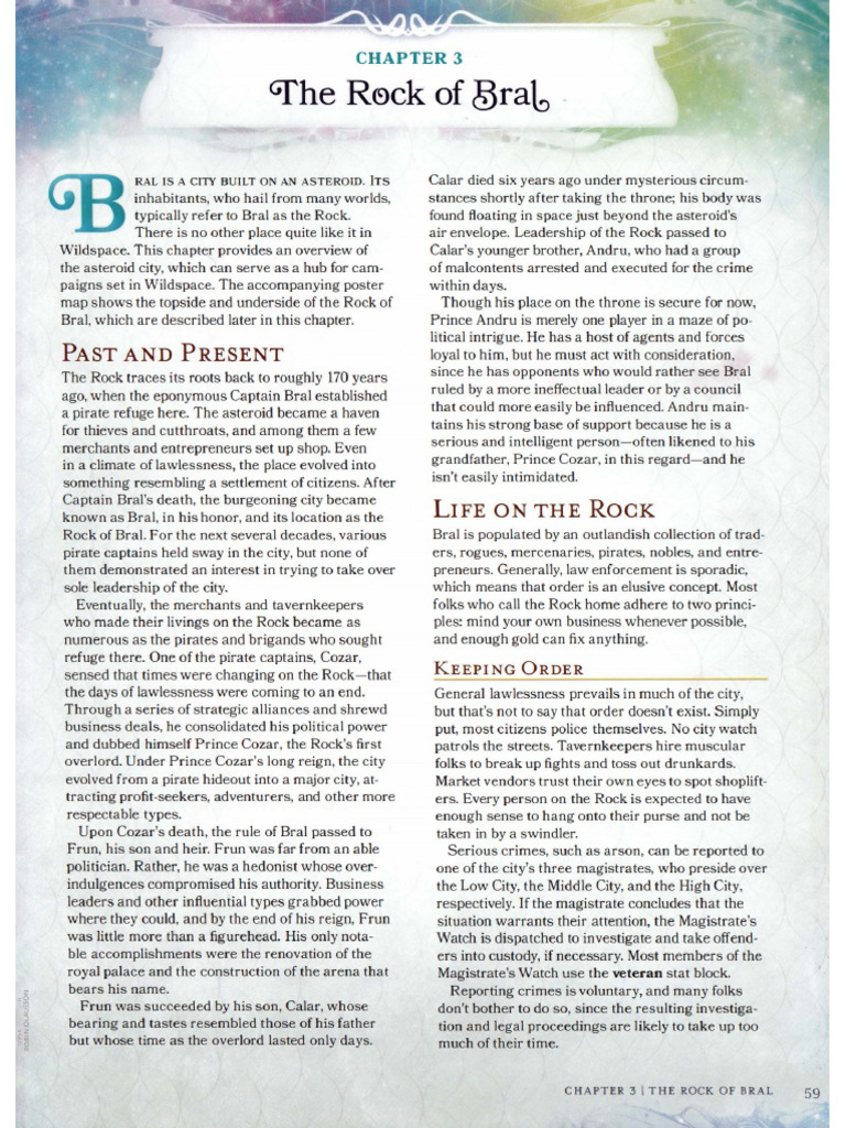 D&D Spelljammer - Astral Adventurer's Guide (59-64) | PDF
