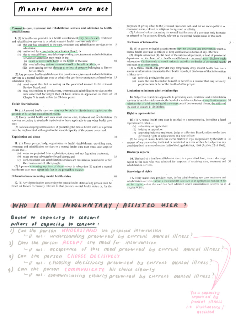 MHCA + MSE Presentation 2 | PDF | Mental Disorder | Psychosis