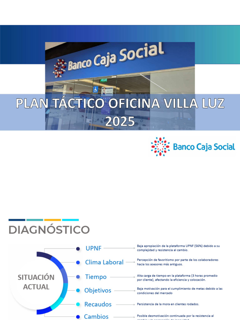 Plan Tactico | PDF | Evaluación | Business