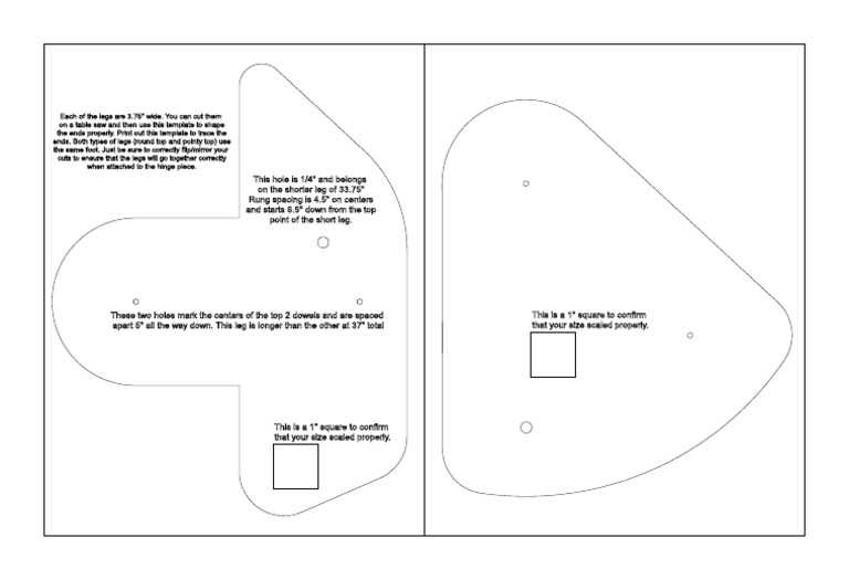 PDF Plans Triangle Template | PDF