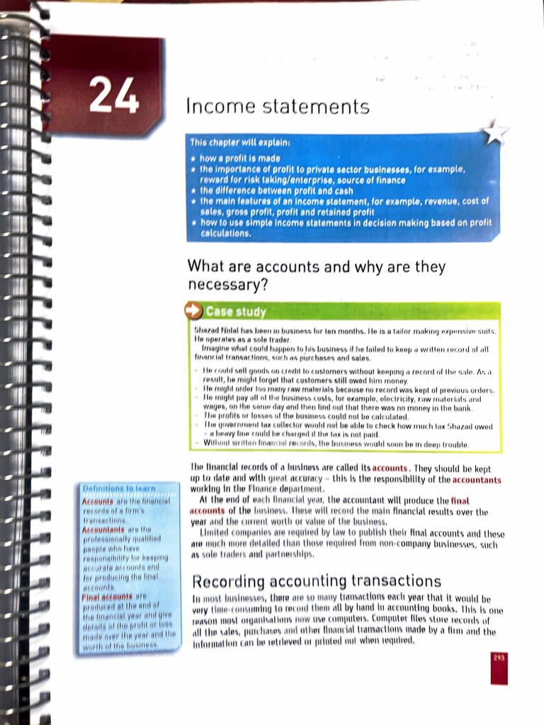 Understanding Income Statements and Profit | PDF | Net Income | Income ...