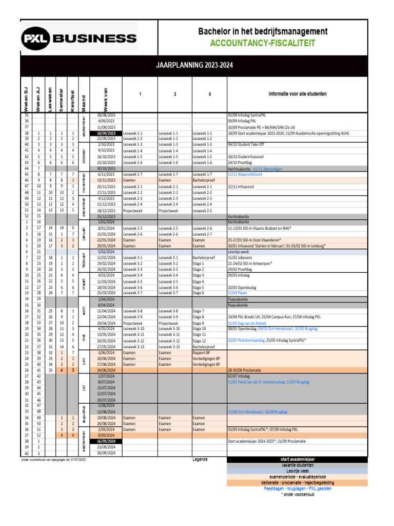 accountancy_fiscaliteit_jaarplanning | PDF