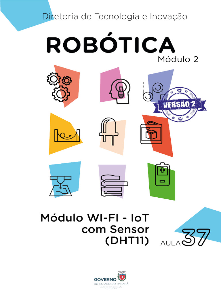 Aula37 - Modulo - Wifi - Iot - Com - Sensor DHT11 | PDF | Internet das Coisas | Arduino
