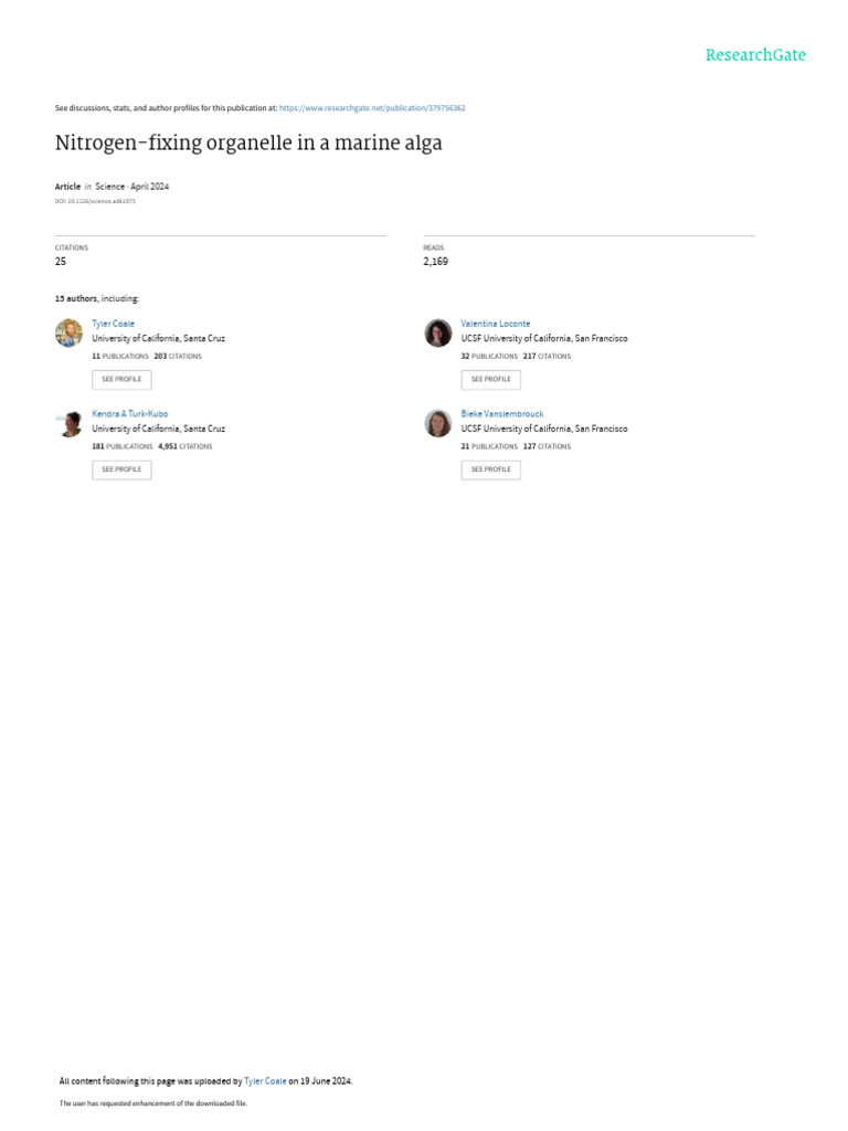 Nitro p Last | PDF | Symbiosis | Cell Biology