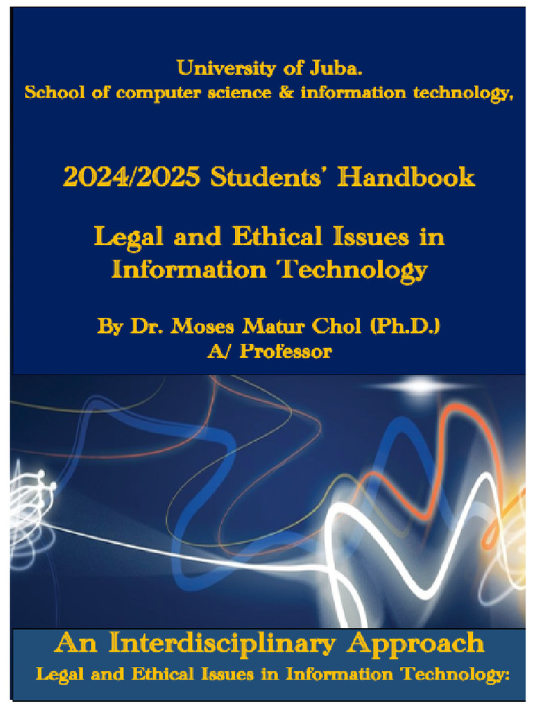 Legal and Ethical Issues in Information Technology | PDF | Plagiarism ...