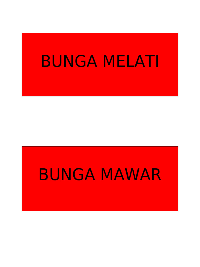 Bunga Melati | PDF