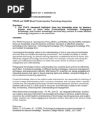 Samr Model | PDF | Educational Technology | Pedagogy