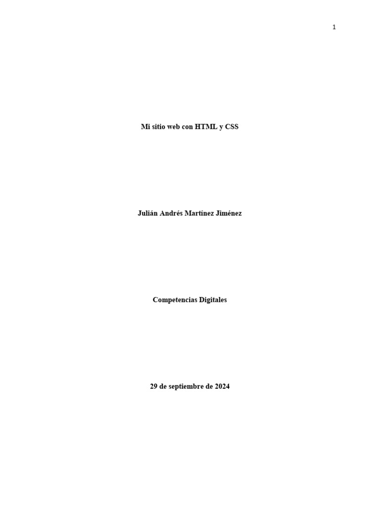 Mi sitio web con HTML y CSS | PDF | Red mundial | Internet y web Mi sitio web con HTML y CSS | PDF | Red mundial | Internet y web