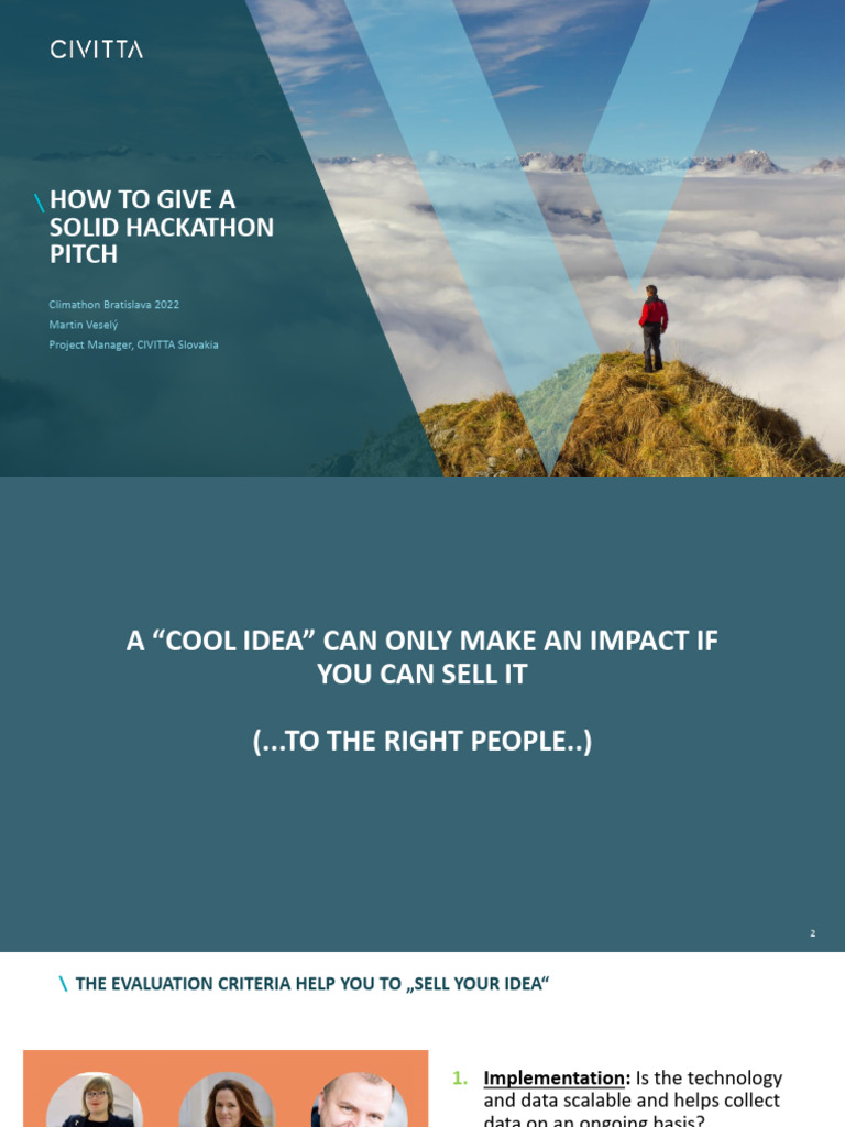 Effective Hackathon Pitch Guide | PDF