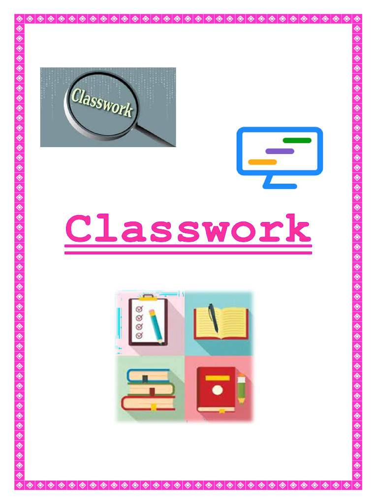 CLASSWORK | PDF