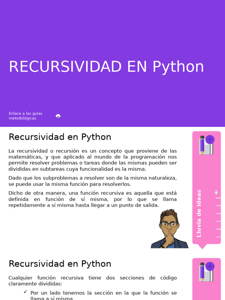 Recursividad-Prog Funcional-POO | PDF | Recursividad | Ciencias de la Computación