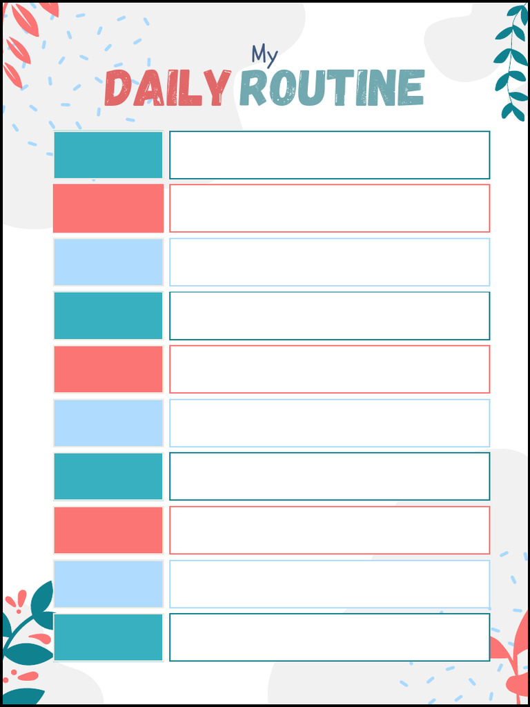 Daily Routine | PDF