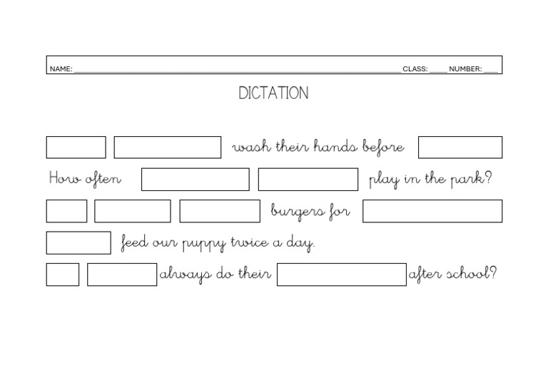 Dictation | PDF
